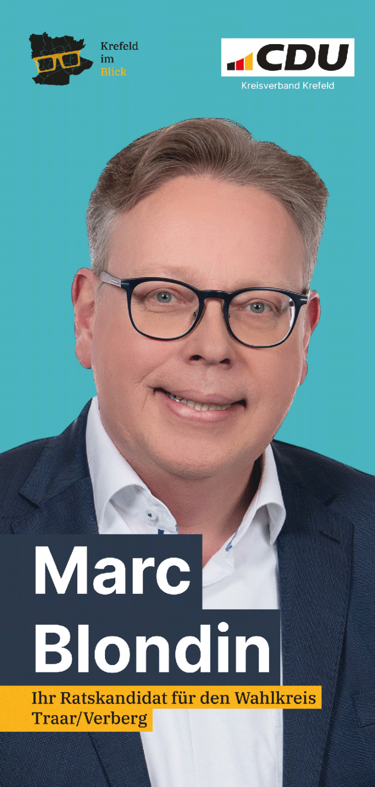 Kommunalwahl 2025 – CDU Krefeld